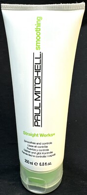 paul mitchell smoothing straight works 6.8oz scuffed bottle | eBay
