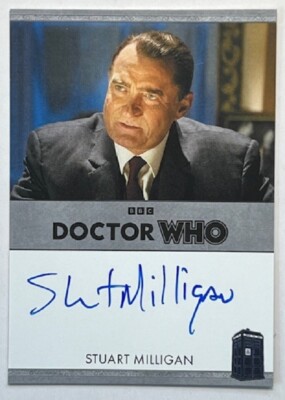 Stuart Milligan Bordered Autograph, Doctor Who Series 5 - 7 by ...