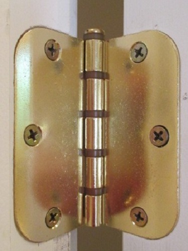 CQ Clean Quiet Squeakless Door Hinge Brass Finish Standard 3.5 inch ...