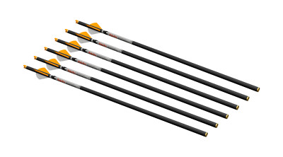 New Ravin Crossbow Arrows With Orange Nocks 400grain (.001") 6 Pack ...