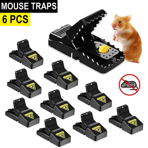 Plastic Mouse Traps Reusable Mice Rat Trap Snare Catcher Rodent Indoor ...
