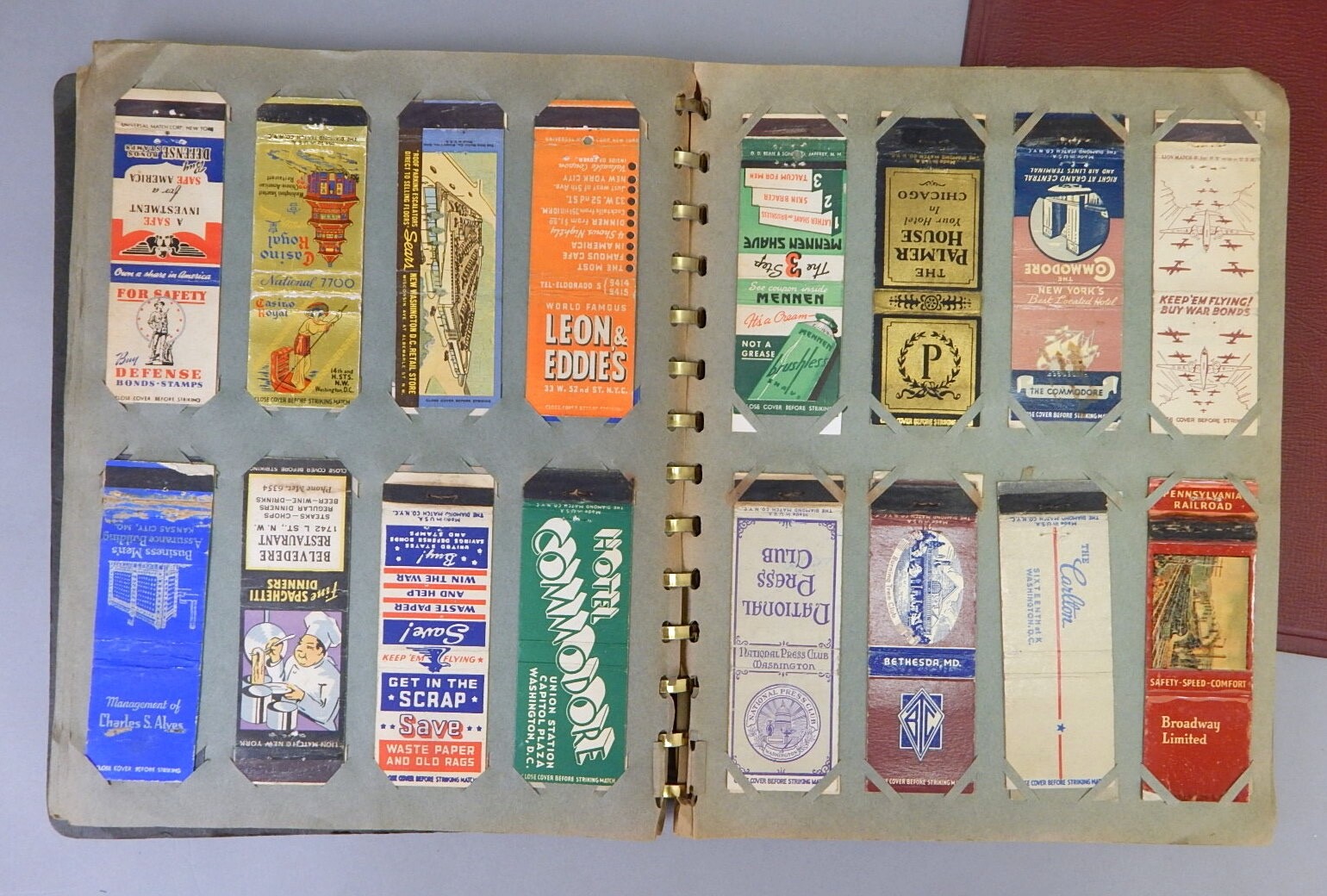 Vintage Matchbook Match Cover Album Collection Huge Lot Advertising | eBay