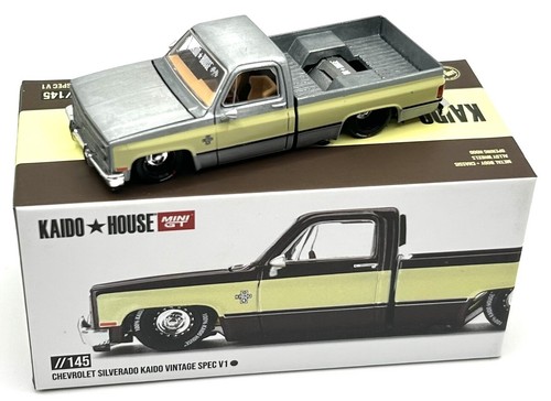 KAIDO HOUSE MINI GT CHASE CHEVROLET SILVERADO VINTAGE SPEC V1 ...
