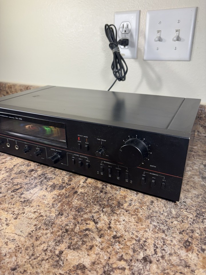 Sansui RA-990 Reverberation Amplifier - Vintage - Black READ | eBay