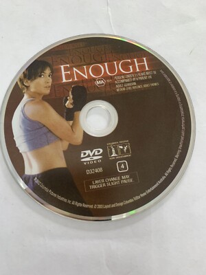 Enough (DVD, 2002) Dvd Only (b9) 9317731015670 | eBay Australia