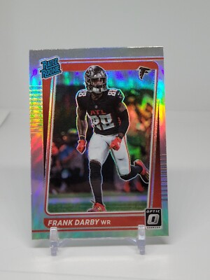 2021 Donruss Optic Rated Rookie Silver Holo Prizm #290 Frank Darby RC ...