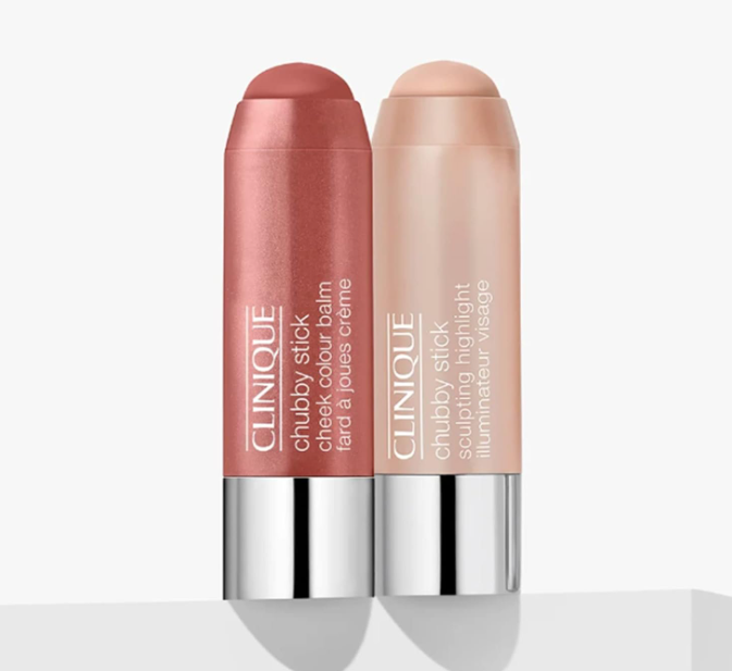 Clinique Chubby Stick Sculpting Highlight Hefty Cheek Color Balm Amp'd ...