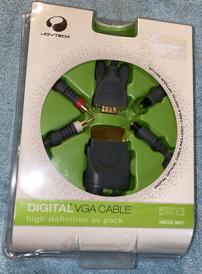 Joytech Digital VGA Cable High Definition VGA Pack for Xbox 360 | eBay