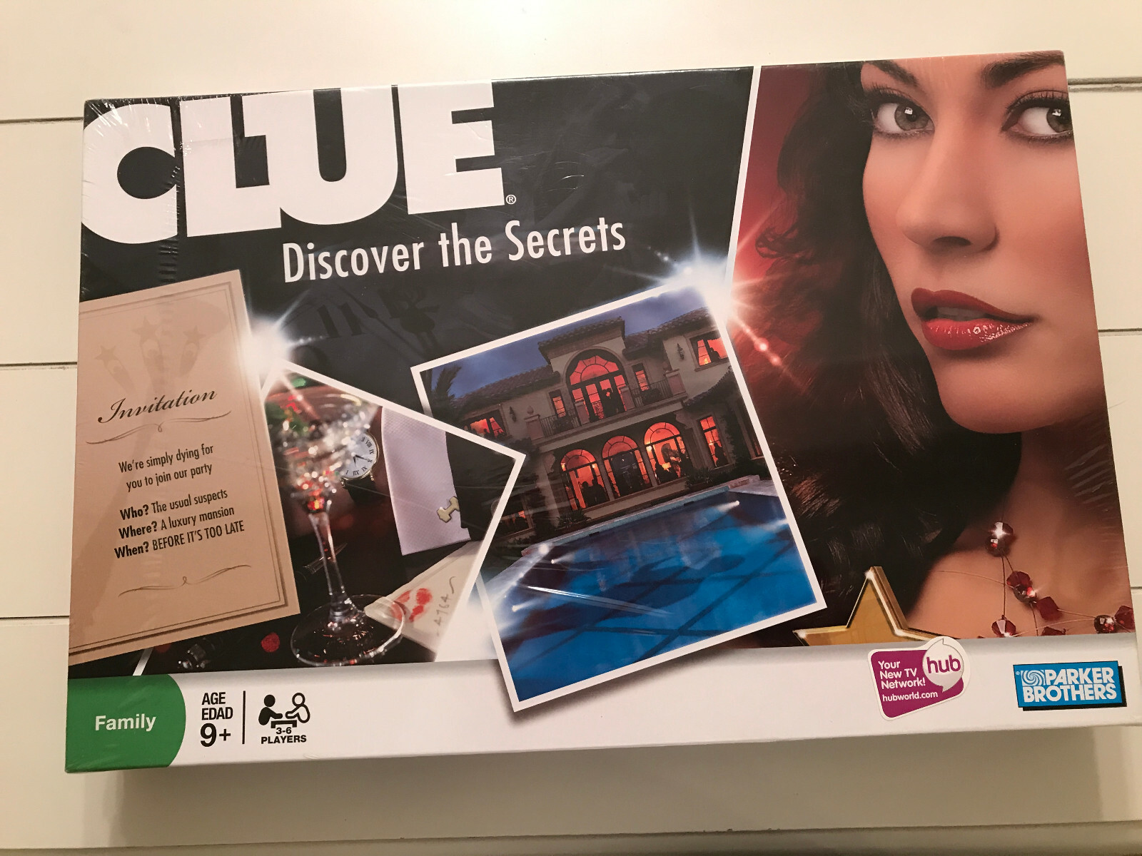 NEW "Clue - Discover the Secrets" Board Game by Parker Brothers, 2008 ...