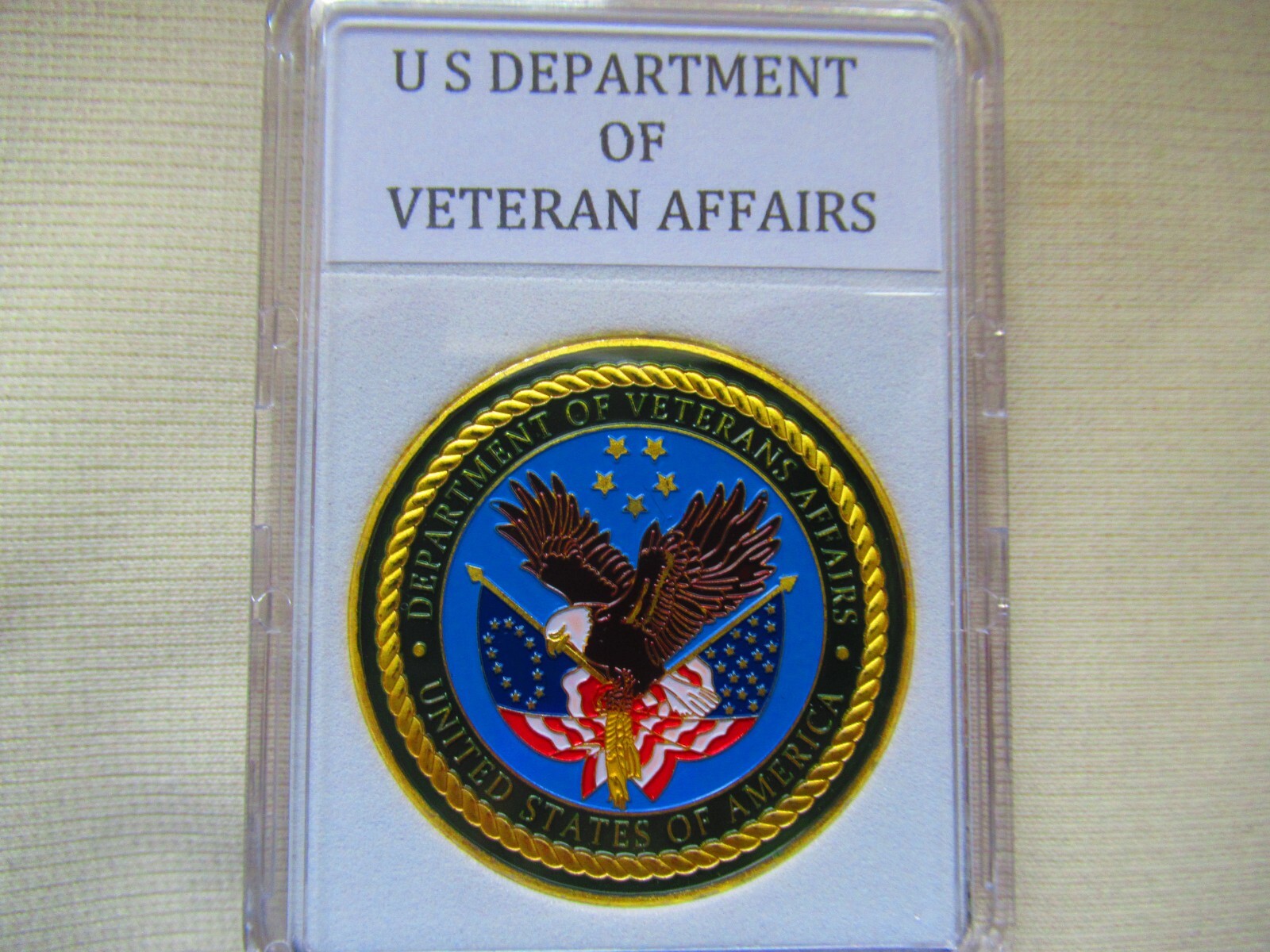 Dept of Veteran Affairs Challenge Coin | eBay