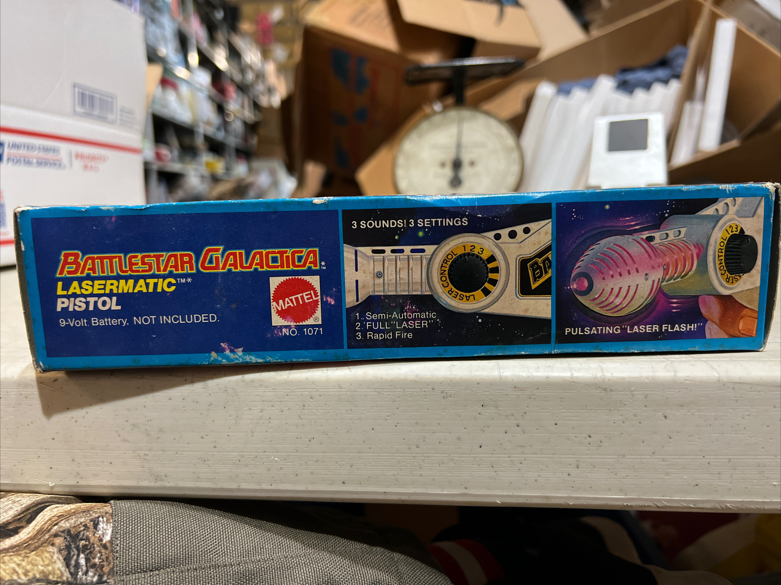 VINTAGE MATTEL BATTLESTAR GALACTICA LASERMATIC PISTOL | eBay