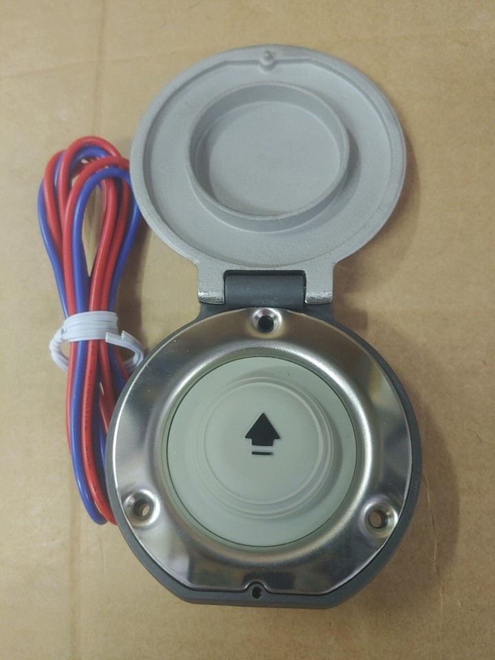 LEWMAR DECK FOOT SWITCH - WINDLASS UP STAINLESS STEEL #68000889 *MINOR ...