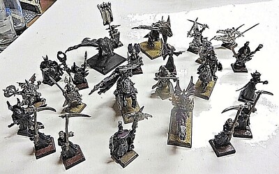 Warhammer U pick Vampire Counts army lot Lords Necromancers Wraith Lich ...