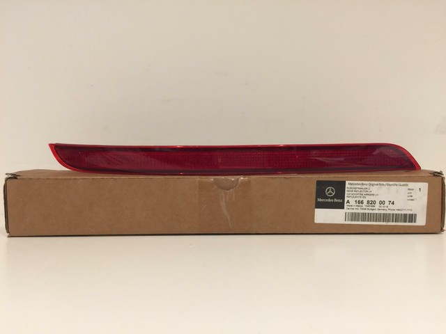 Mercedes-Benz M W166 Rear Left Bumper Reflector A1668200074 2015 for ...