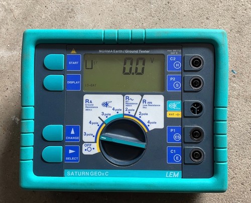 USED LEM Saturn Geo c X Norma Earth Ground Tester | eBay