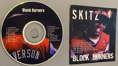 SKITZ - BLOCK BURNERS 18 TRACKS CD BLACK VISION RECORDS | eBay
