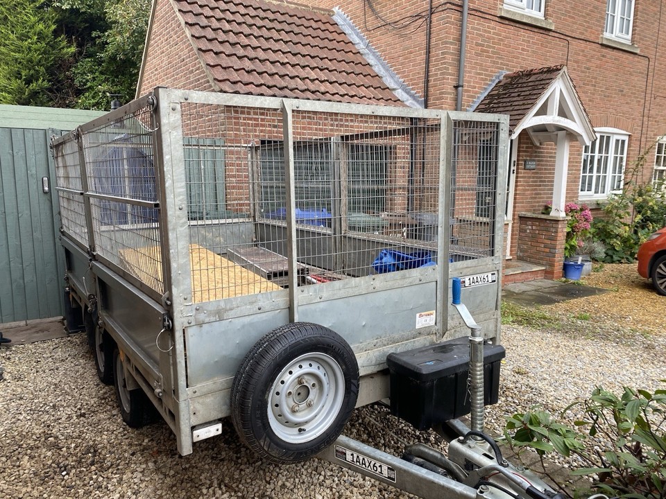 Bateson Cage Side Tipper Trailer | eBay UK