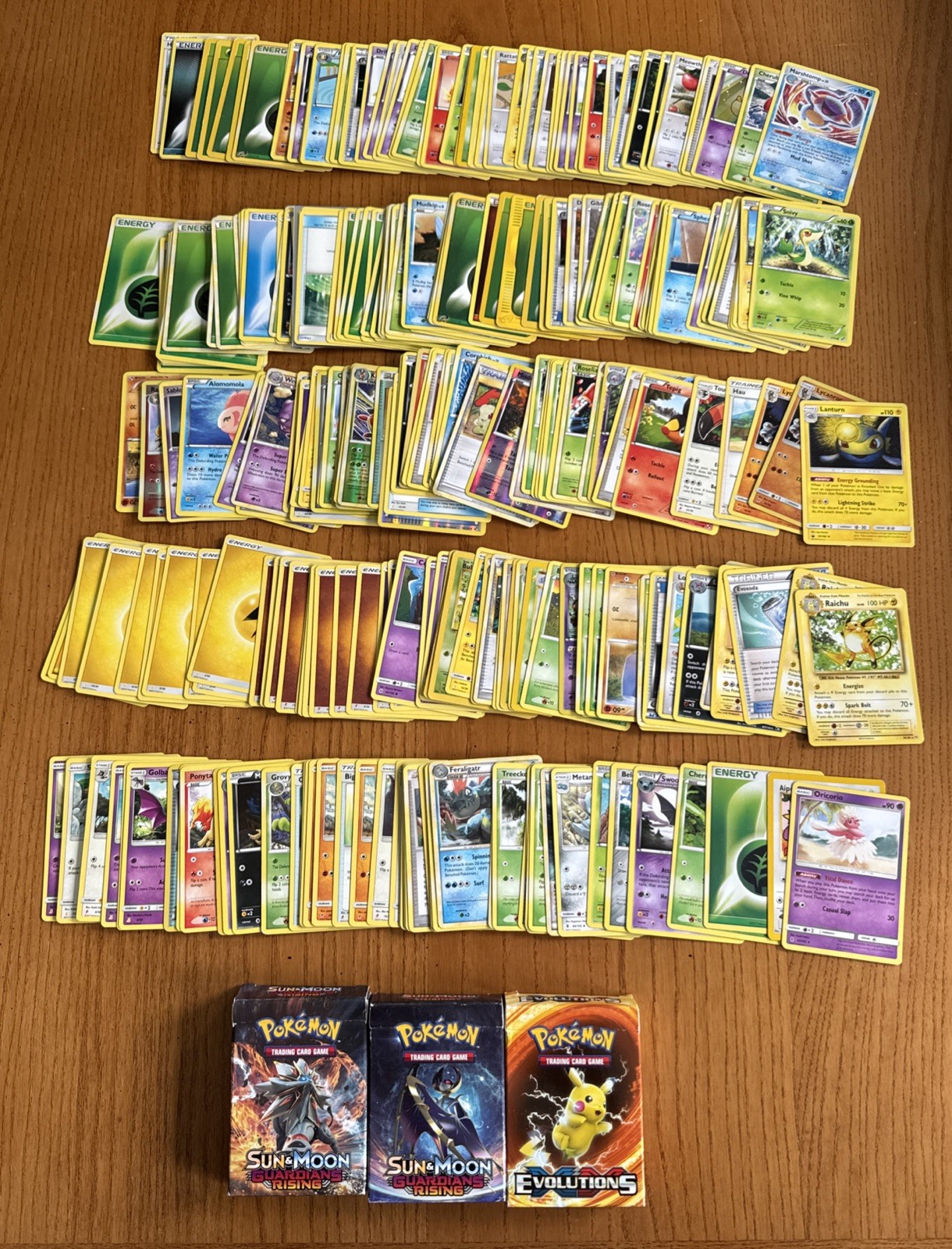 3 Pokemon Deck Boxes and 275+ Cards (Good-VG Cond) Holos Energy Lot | eBay