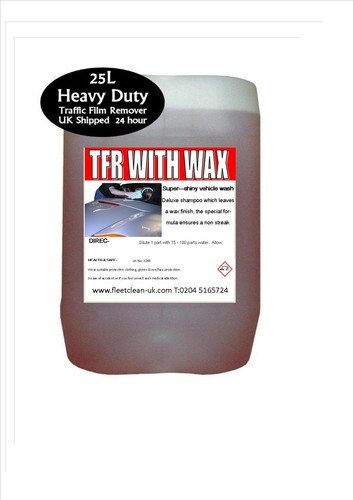 25L Traffic Film Remover & Wax. TFR Wash Wax Truckwash by Fleetclean-Uk ...