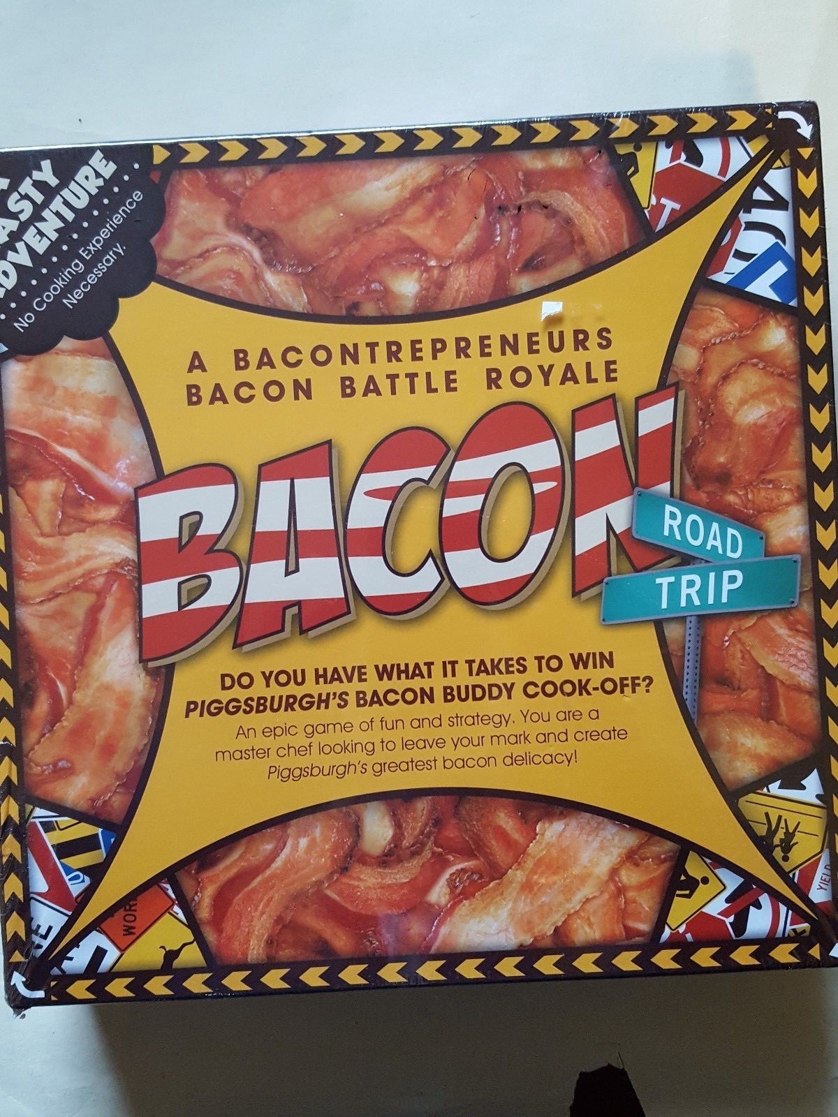 Bacon Road Trip Board Game Fun and Strategy Chef Buddy Recipe Cook-Off ...
