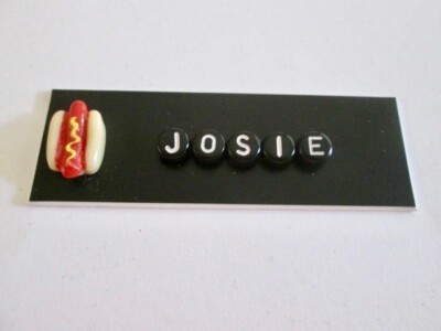 ID NAME TAG MAGNET OR PIN,HOTDOG, FAST FOOD,WAITRESS,CHEF,,GROCERY,FOOD ...