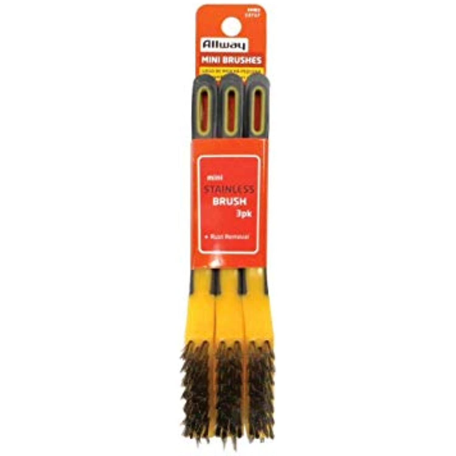 Allway Tools SMB3 Stainless Mini Wire Brush 3 Pack | eBay