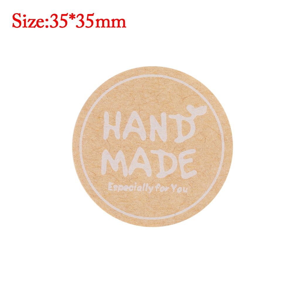 Seals Self-adhesive Craft Paper Sticky Gift Candy Tags Handmade Labels ...