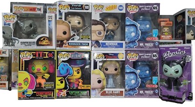 Funko Pop Random Lot/Collection: 8 Pops And 1 Popsies | eBay