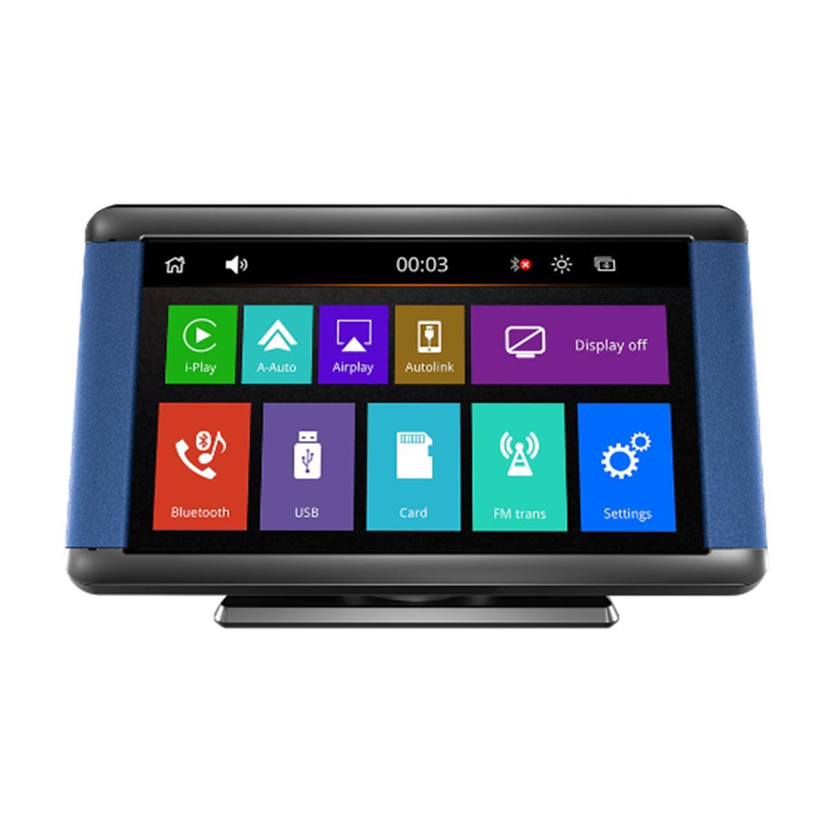 Android Bluetooth Car Backup Camera 7in Monitor Wireless Carplay Touch ...