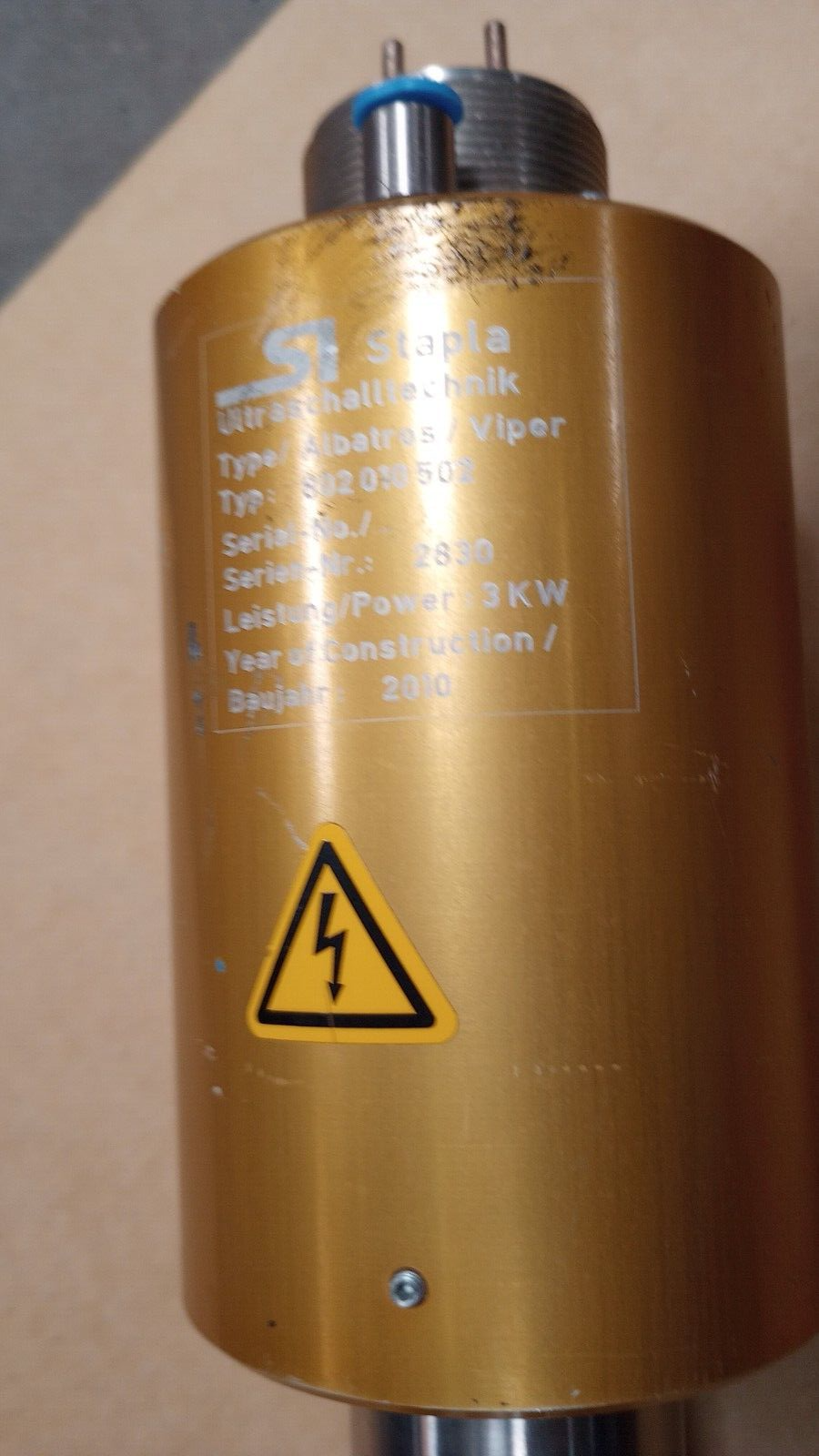 PARTIAL STAPLA CONDOR ST 30 ULTRASONIC WELDING UNIT ( 2 HEADS) | eBay