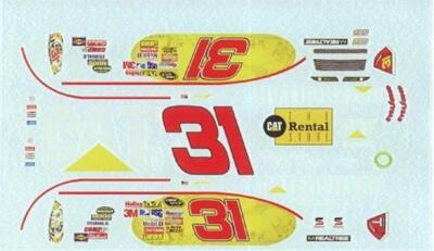 Winscals #31 Caterpillar 2011-Jeff Burton Nascar decal | eBay