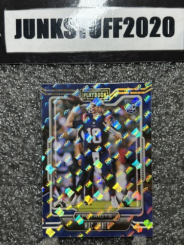 2021 Playbook Mac Jones Holo Logo Case Hit #109 Rookie Rc Shield SP ...
