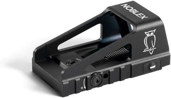 Glock sight NV OS 1x23 for Glock MOS, 4.0 MOA red dot Sight, by Noblex ...