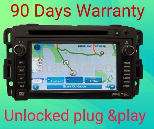 GM OEM Factory Stere Radio GPS Navigation LCD MP3 CD DVD Player ...