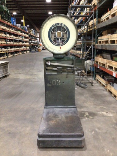 Toledo Honest Weight Model 2181 Platform Scale 0-125 LBS #550DK | eBay