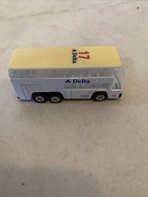 Delta Airlines White Shuttle Bus 17 Die Cast | eBay