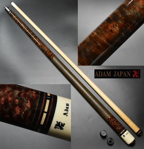 Vintage OLD ADAM Cue Helmstetter 1980s 18-Pin Joint Billiard Pool stick ...