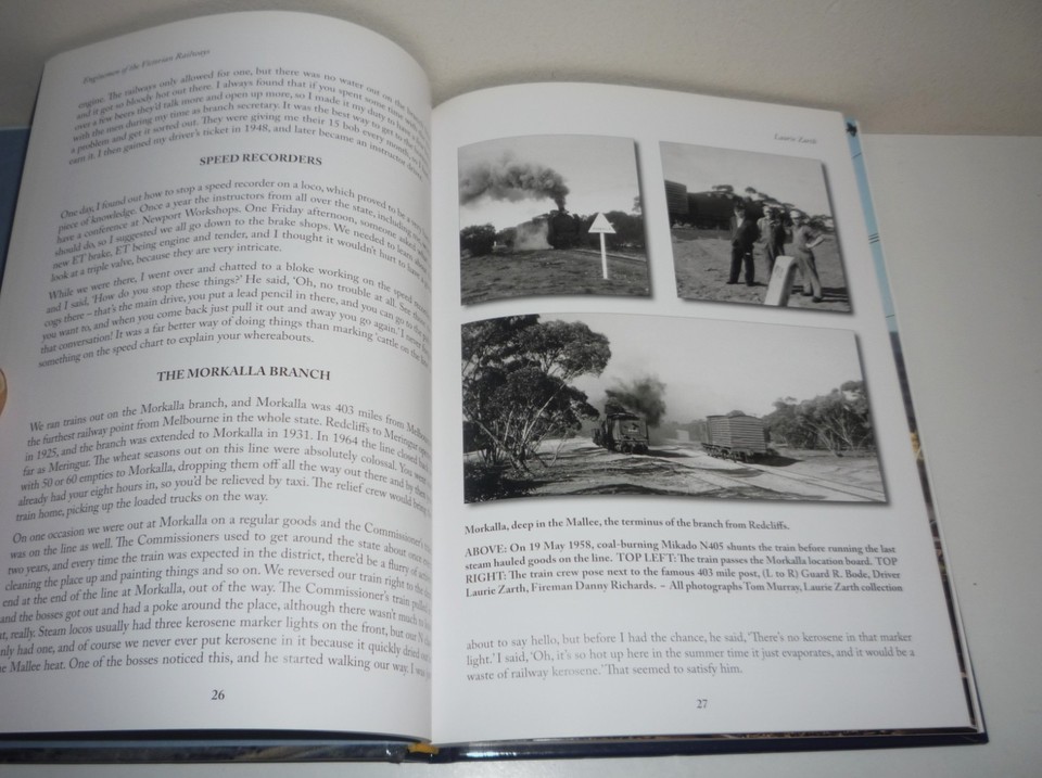 ENGINEMEN OF THE VICTORIAN RAILWAYS BY NCK ANCHEN | eBay Australia