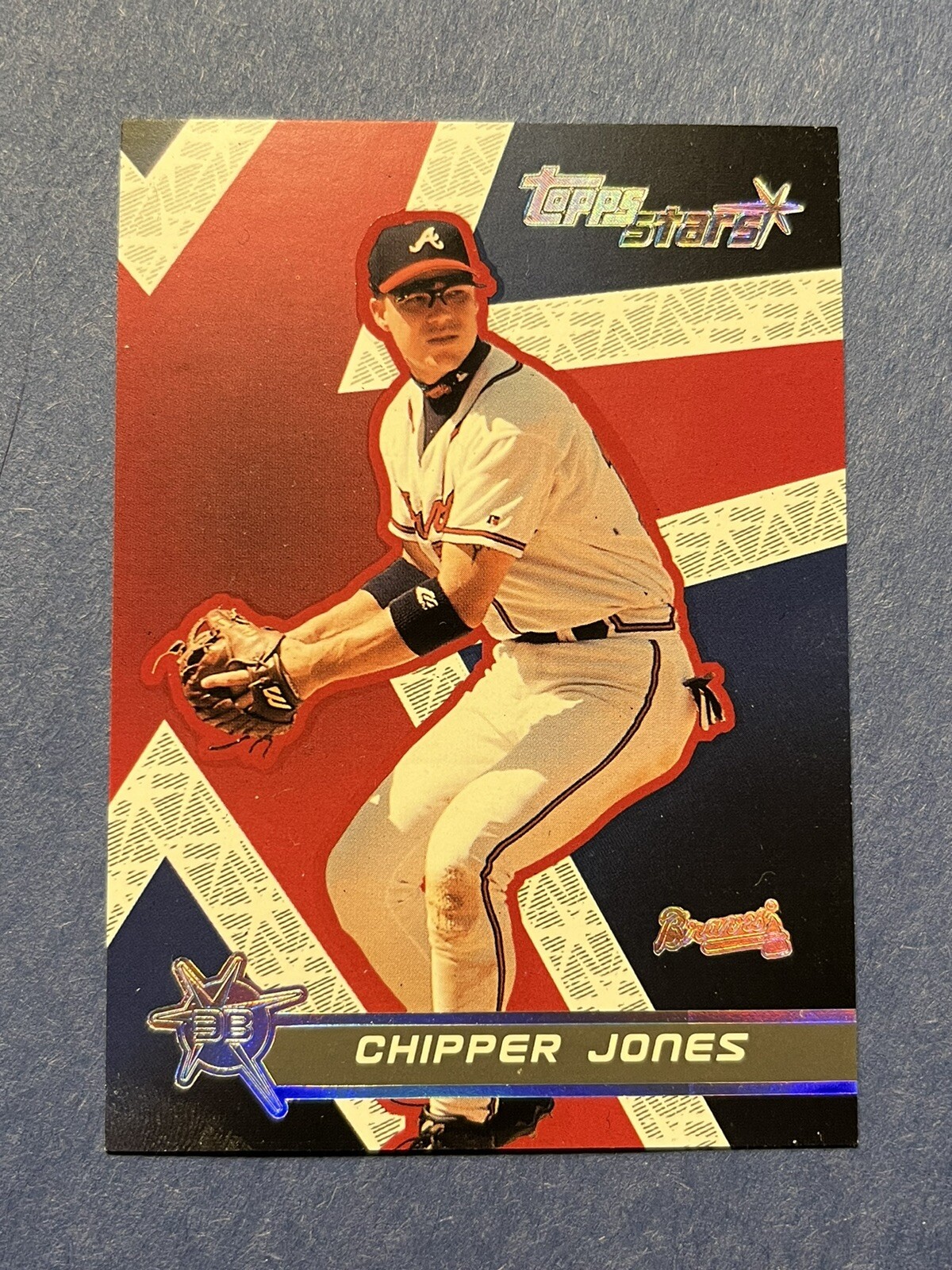 2001 Topps Stars Chipper Jones Card #115 | eBay