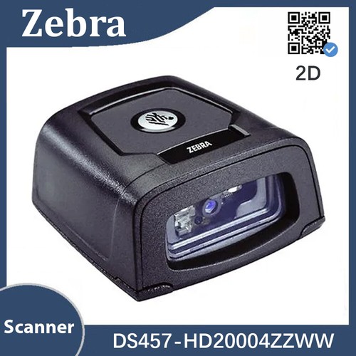 Zebra DS457-HD20004ZZWW Fixed-Mount Desktop Barcode Scanner 2D Bar Code ...