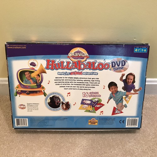 Hullabaloo - Amazing Animal Adventure DVD Game - Cranium 2005 ...