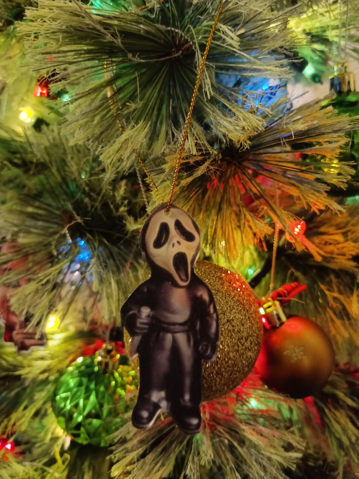 4X 2D Jason,Chucky,Ghostface And Michael Christmas Holiday Ornament ...