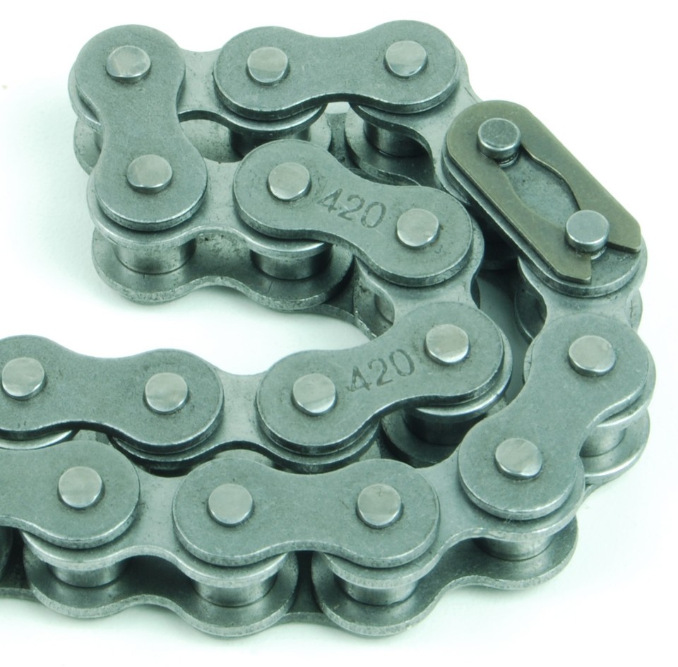 #420 Drive Chain and Masterlink RB200 RT200 Minibike Drive Chain ...