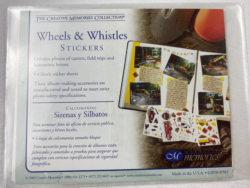 Creative Memories Sticker Pack Block Sheets VINTAGE Style YOU PICK | eBay