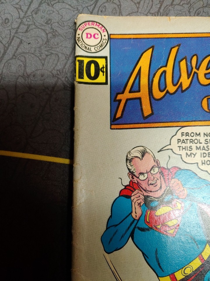 Vintage 10 Cent Adventure Comics DC Superman 1961 Comic | eBay