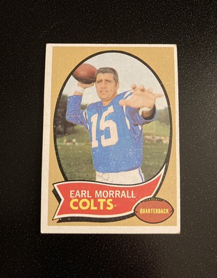 1970 Topps Football Earl Morrall Baltimore Colts #88 | eBay