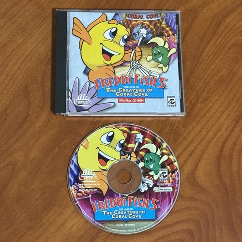 Freddi Fish 5 The Case Of The Creature Of Coral Cove (Windows/Mac 2001 ...