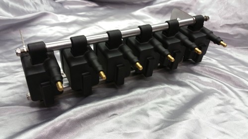 V6 6cyl AEM IGN1A Haltech Mercury Smart Coil Mount Relocation Drag Race ...