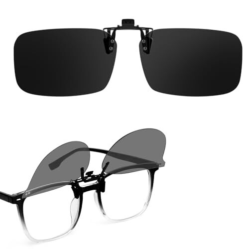 Polarized Clip on Sunglasses Over Glasses UV400 Protection (Including ...