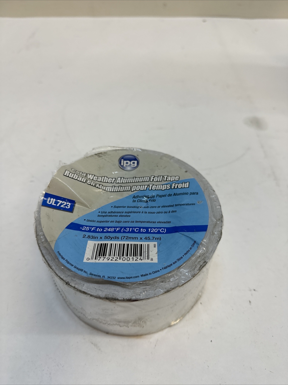 Authentic OEM IPG Ul723 Cold Weather Aluminum Foil Tape 3 '' X 50 Yards ...